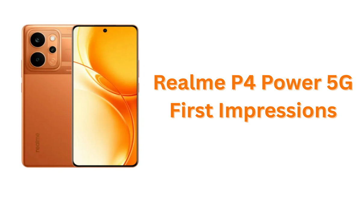 Realme P4 Power 5G - First Impression & Specs