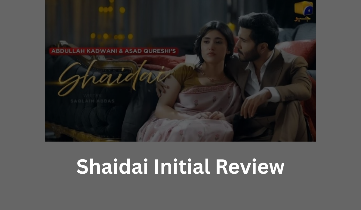 Shaidai Initial Review - New Geo Drama Off To Good Start?